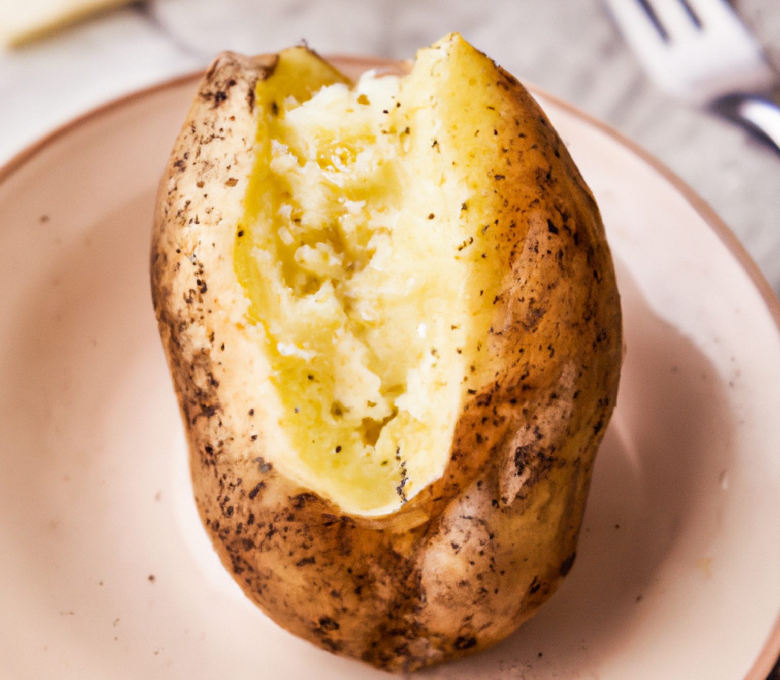 Como fazer batata assada no microondas fácil - Não sei cozinhar