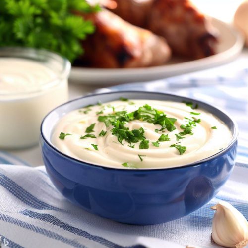 Patê de alho e creme de leite - Não sei cozinhar